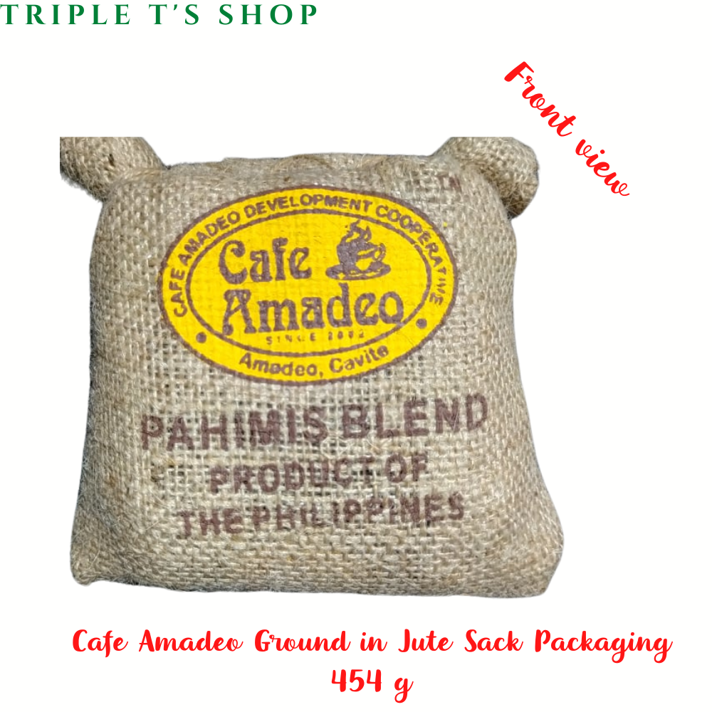 Cafe Amadeo PAHIMIS Blend (Ground) Jute/PLASTIC PACK 454g | Lazada PH