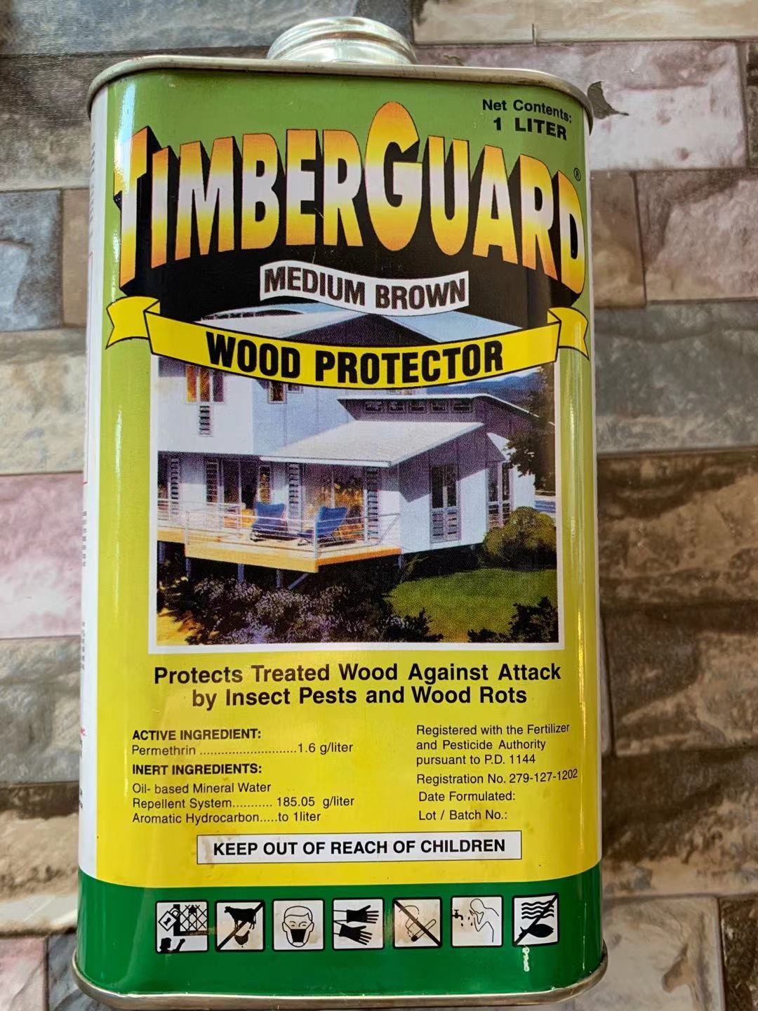 Timber Guard Wood Protector Medium Brown - 1 Liter | Lazada PH