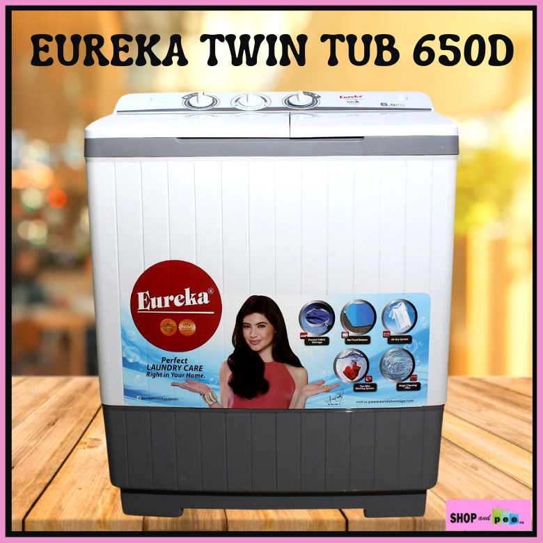 [IN STOCk] EUREKA TWIN TUB WASHING MACHINE / WASHING MACHINE WITH DRYER ...