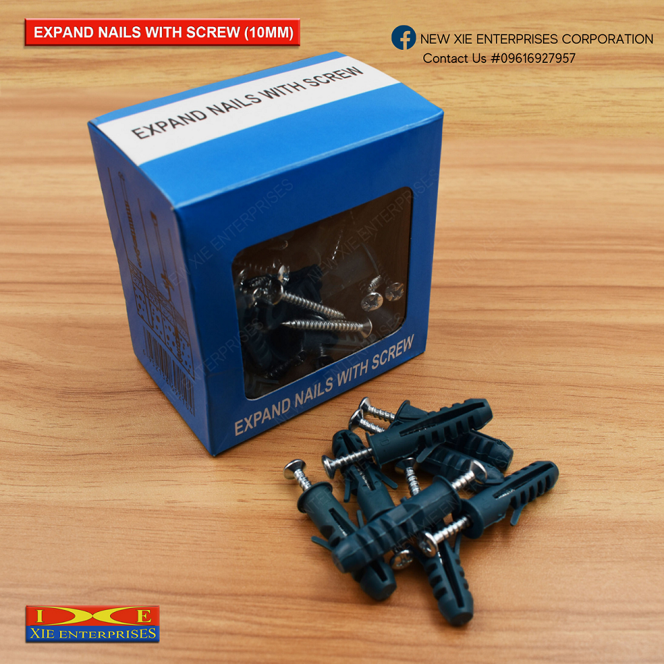 Screw w/ Tox for Concrete Surfaces (50 Sets) Hardware (NEW XIE ...