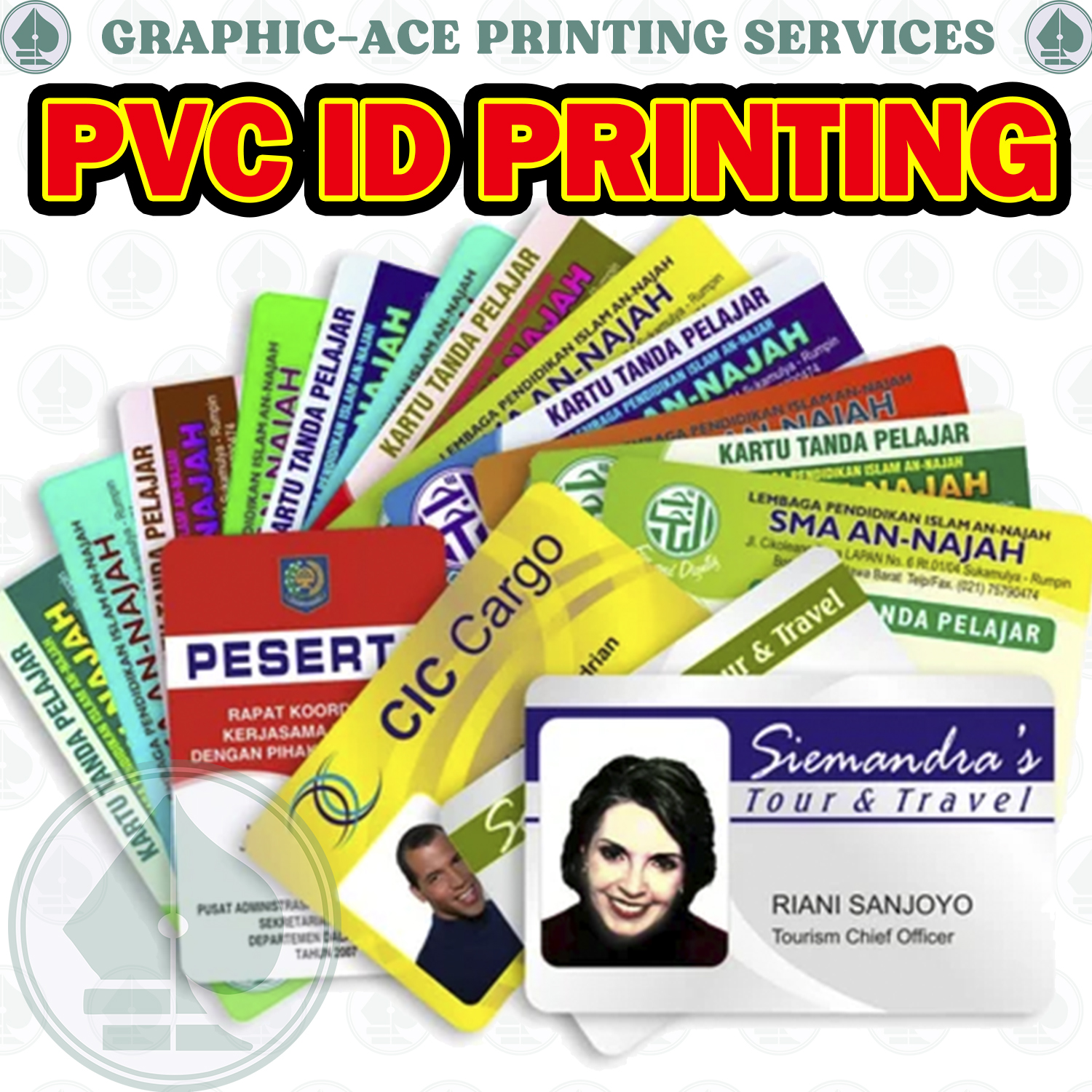Pvc ID Print - Company Id - School Id - Thick Pvc Material | Lazada PH