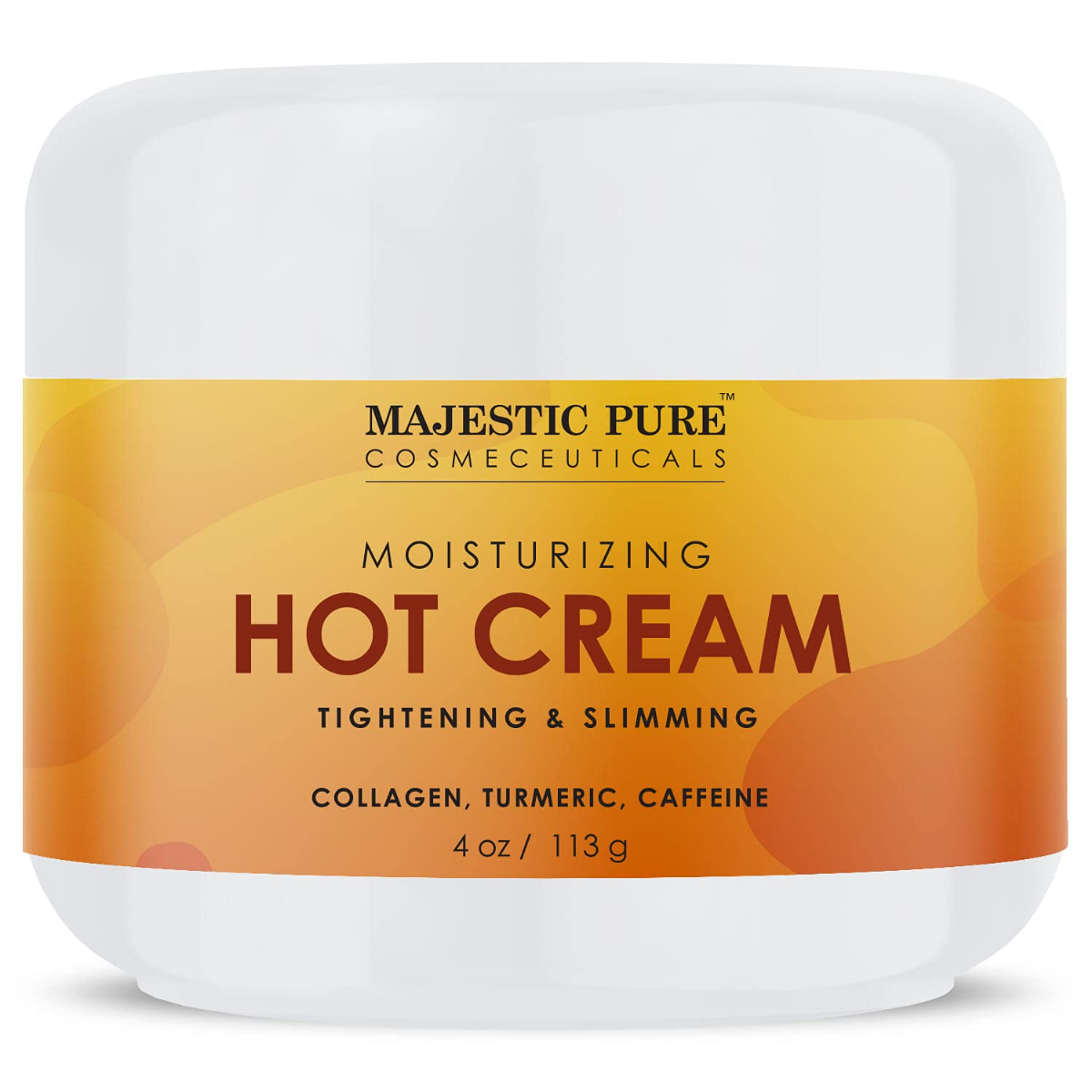 Majestic Pure Hot Cream - for Cellulite, Soothing, Relaxing, Tightening ...