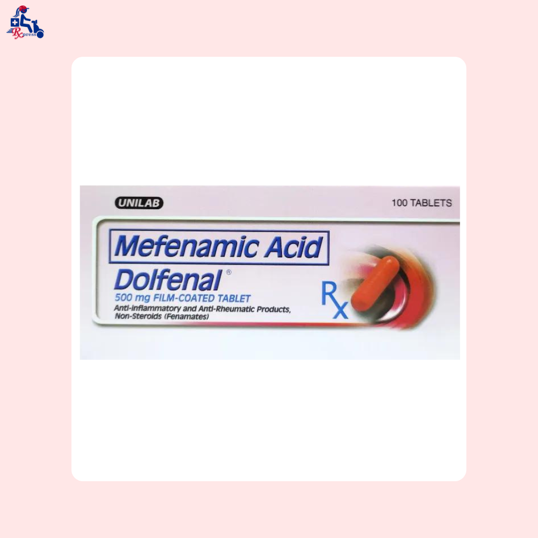 Dolfenal( Mefenamic Acid) 500mg Film Coated Tablet 12's | Lazada PH