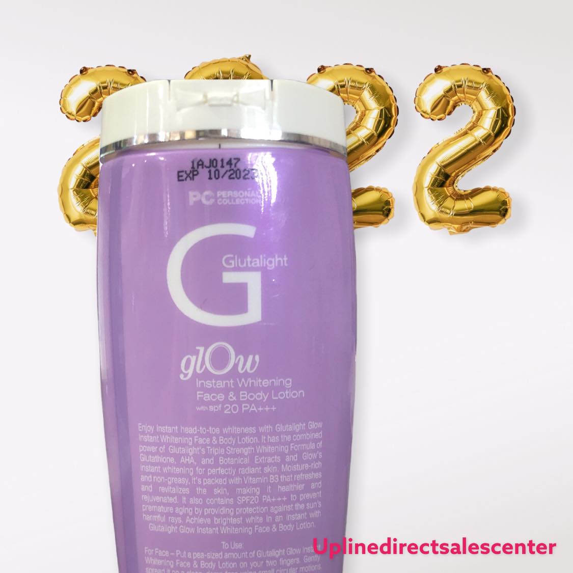 PC GLUTALIGHT GLOW Face & Body Lotion SPF 20 PA+++ 180 ml | Lazada PH