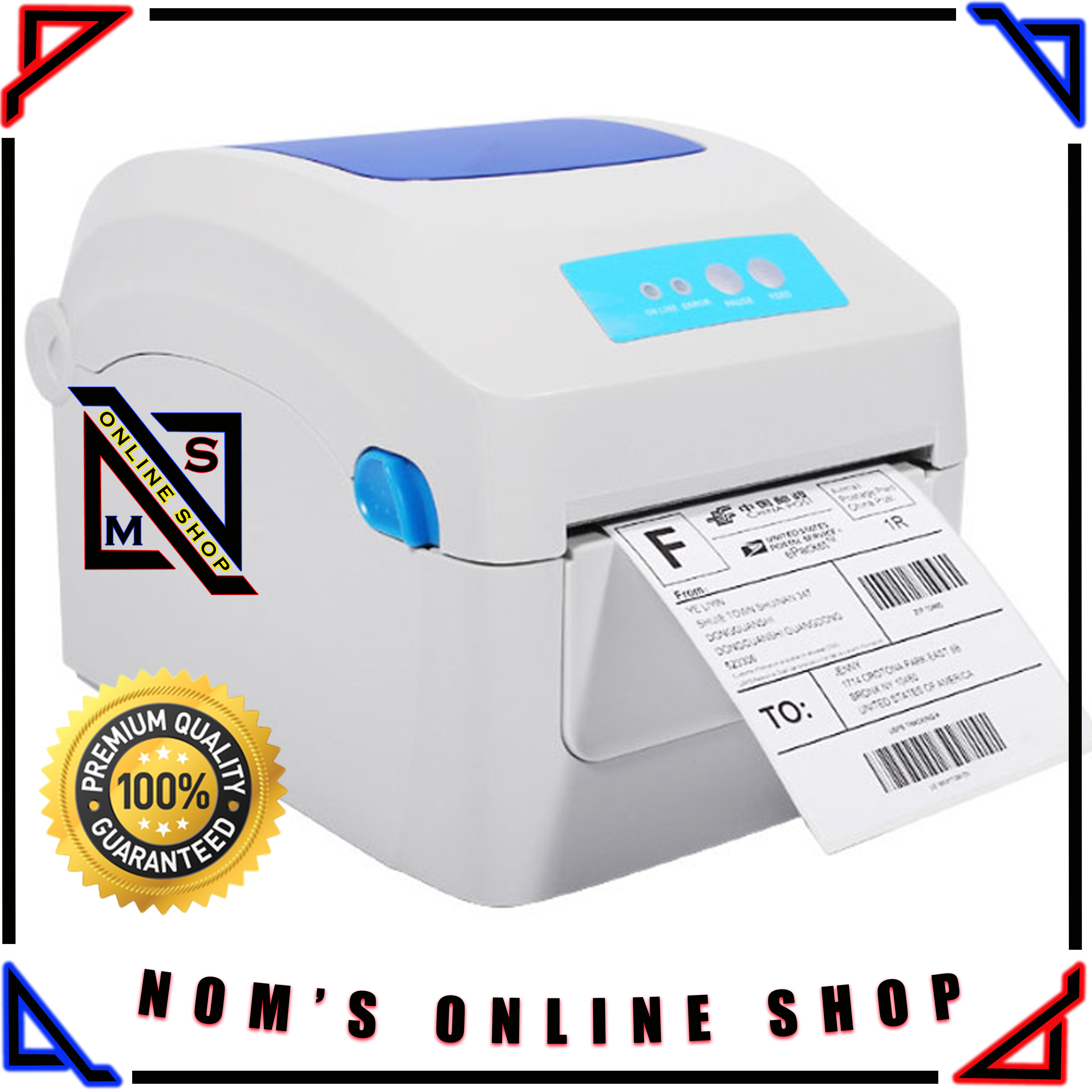 GPRINTER GP1324D USB PORT THERMAL AUTOMATIC CALIBRATION BARCODE PRINTER | Lazada PH