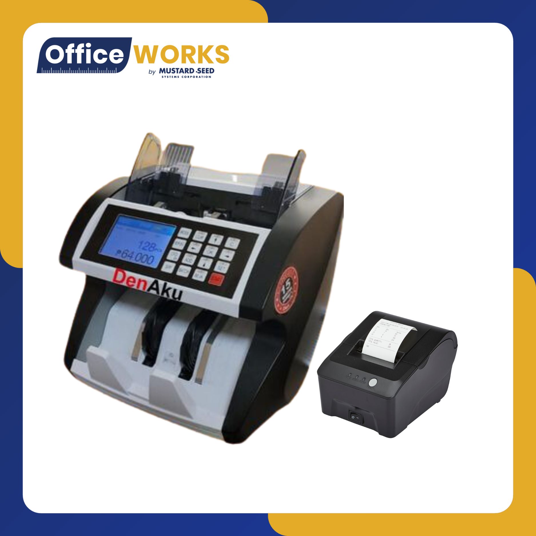 DENAKU DS3880 Multi-Currency Bill Counter WITH and without PRINTER ...