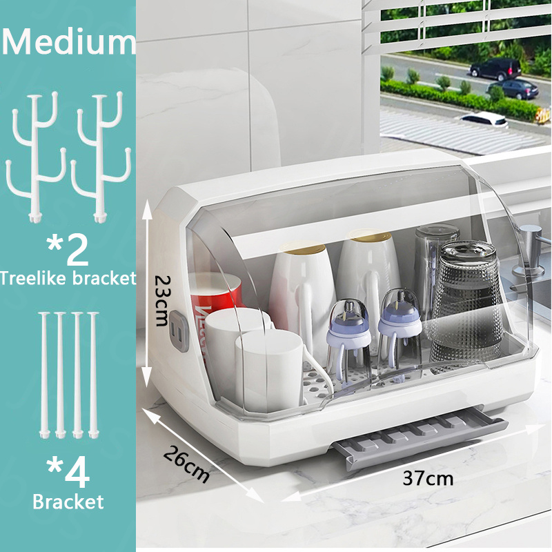 Jbos Dish Drainer Drain Cup Shelf Storage Rack Cupboards Container dish ...