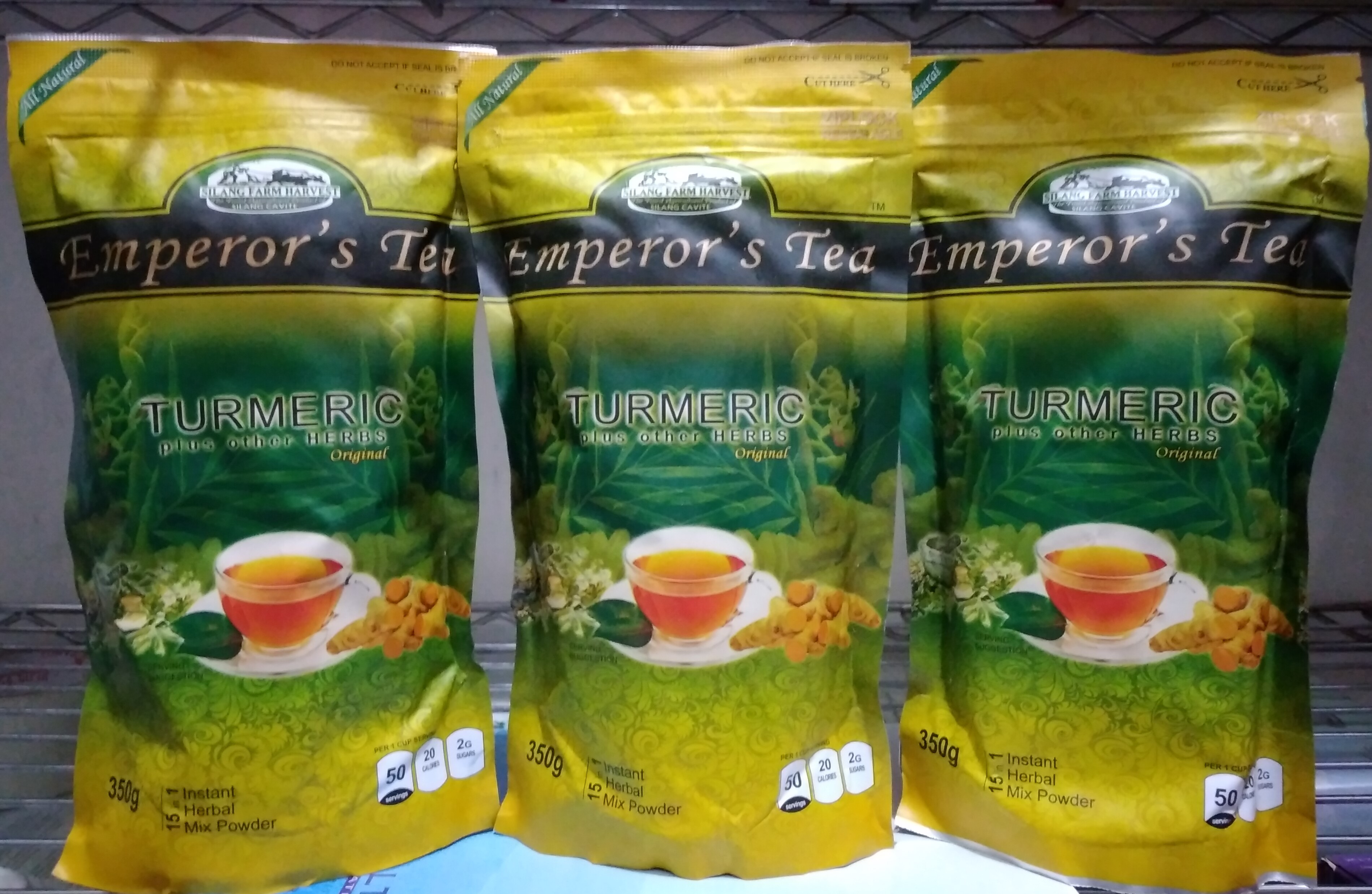 Emperor's Tea Turmeric Plus Other Herbs (1 Pouch) | Lazada PH