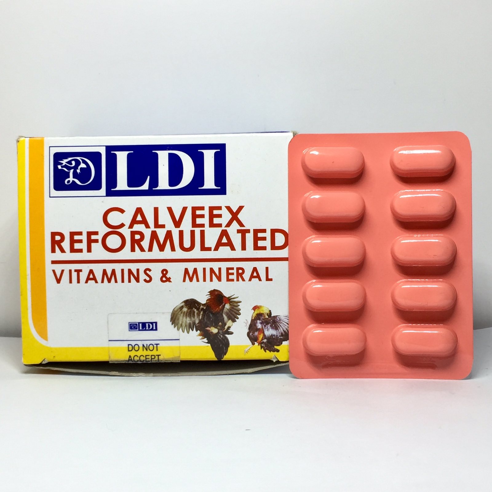 [SOUTH VET] 10 Capsule LDI Calveex Reformulated Vitamins and Minerals ...