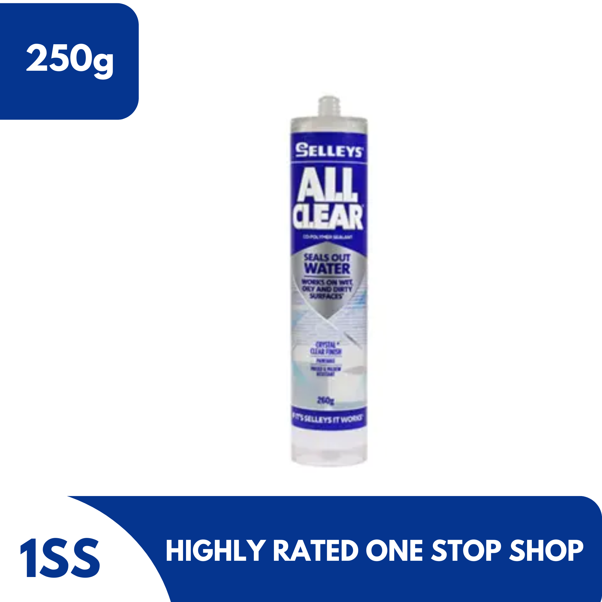 Selleys All Clear Seals Out Water, 250g | Lazada PH