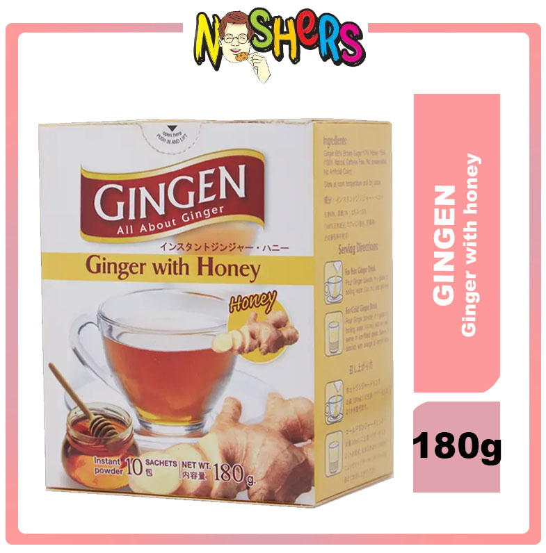 Noshers Gingen Instant Ginger Tea with Honey Gingen Ginger Product of ...