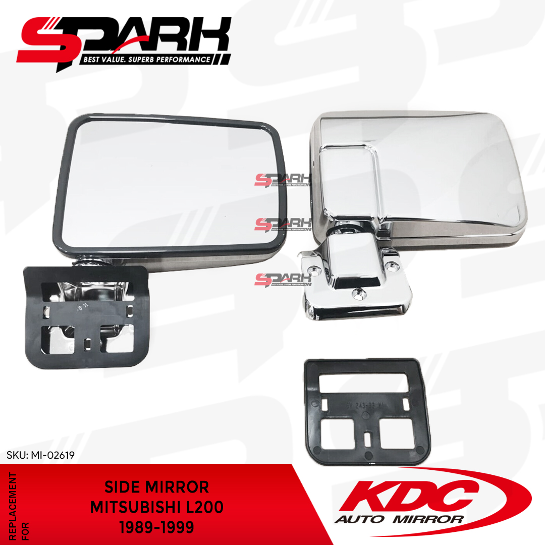 Side Mirror Rear View Mirror for Mitsubishi L200 L-200 1989 - 1999 ...