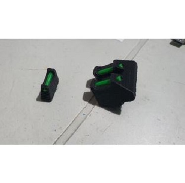 3D printed G17 G18 Fiber Front Rear Sight for TM / E&C / WE | Lazada PH