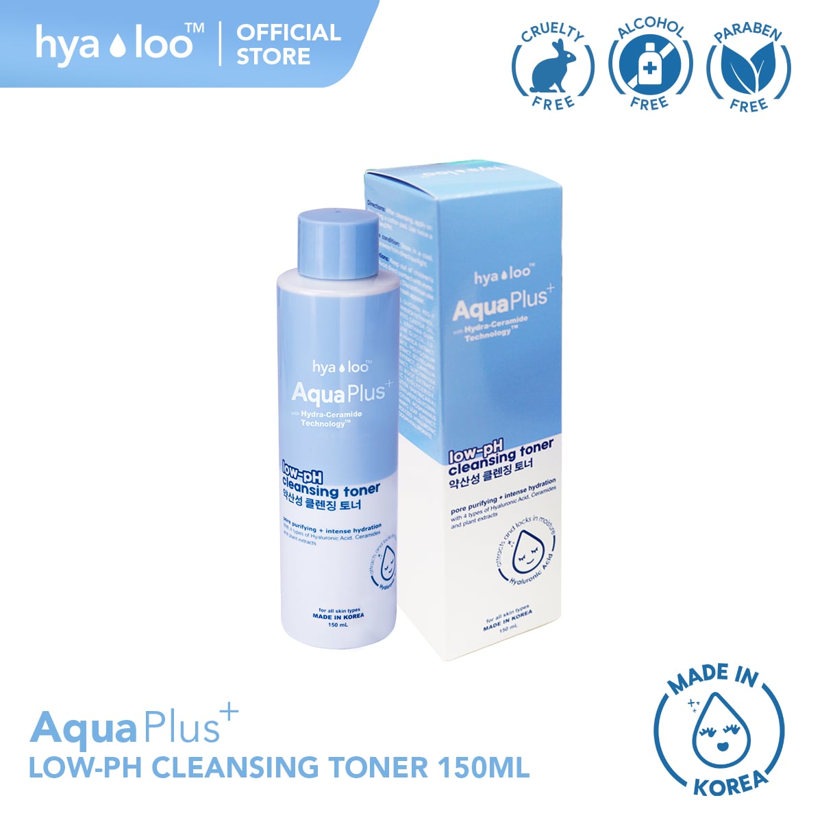Hyaloo Aqua Plus Low-Ph Cleansing Toner 150ml | Lazada PH