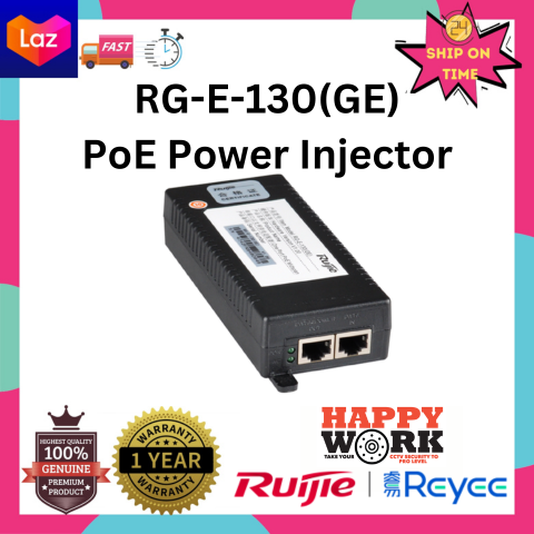 Ruijie Reyee RG-E-130 PoE Power Injector | Lazada PH