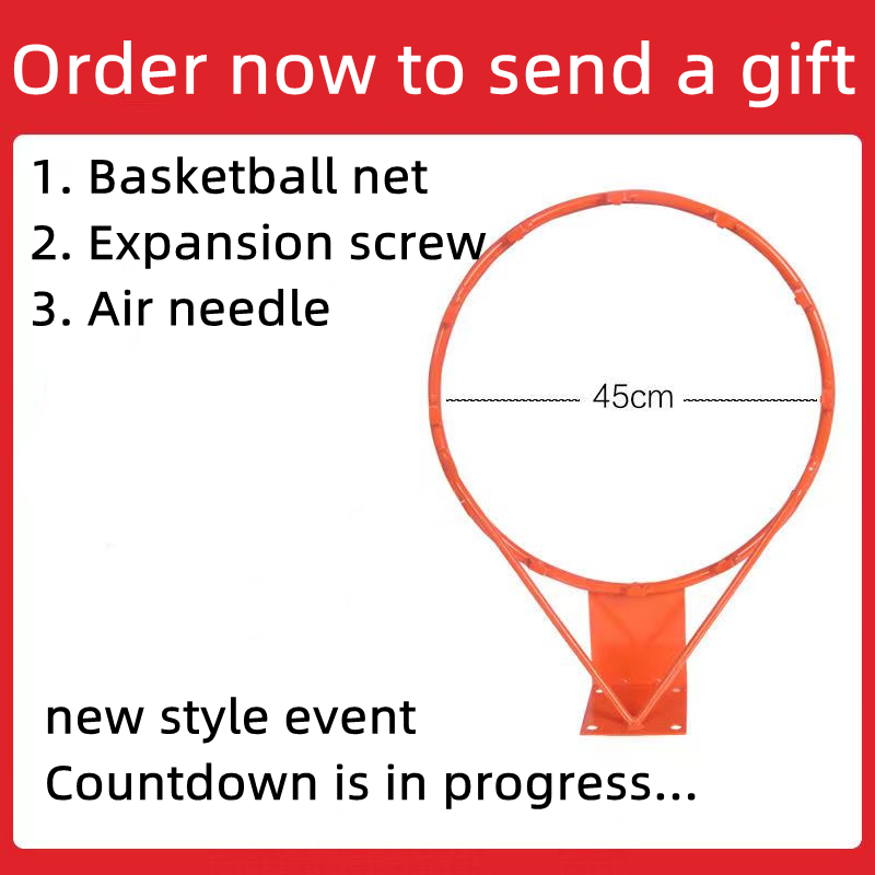 (DIYMO)THE SUN Heavy Duty Basketball Hoop Basketball Ring Heavy Duty ...