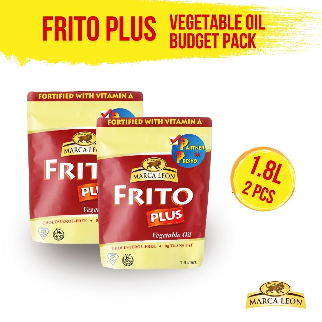 BUDGET PACK Frito Plus Vegetable Oil 1.8L Pouch | Lazada PH