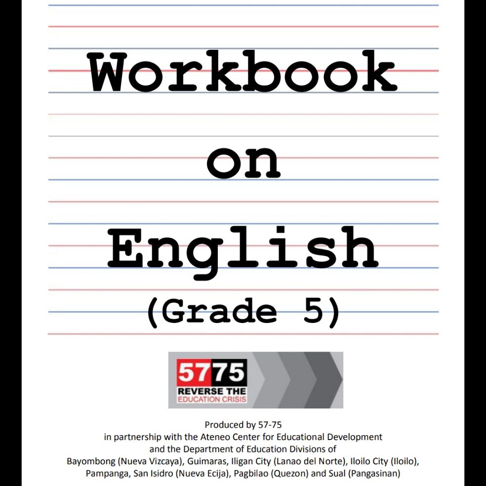 English Workbook for Grade 5 | Lazada PH