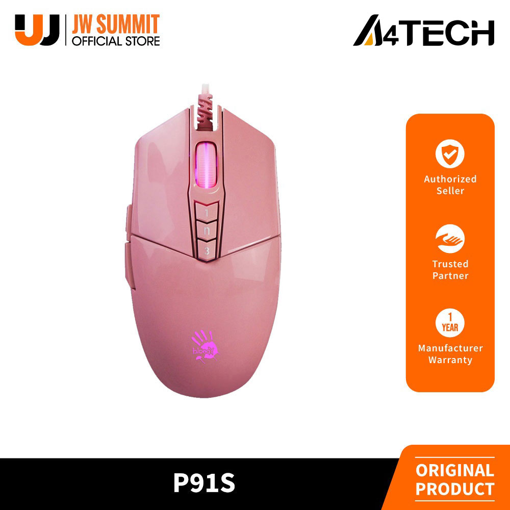 A4Tech Bloody P91S RGB Adjustable 8000 CPI Customizable RGB Infrared ...