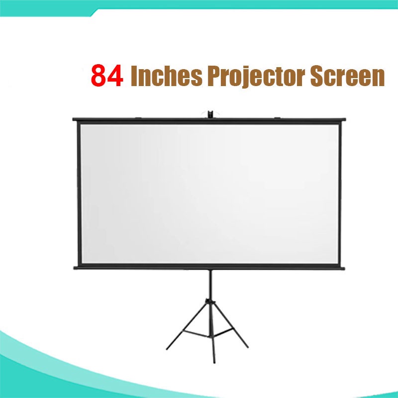 Fisherman Wanbo 100 Inch Projector Screen HD Vivid Color Better Viewing ...
