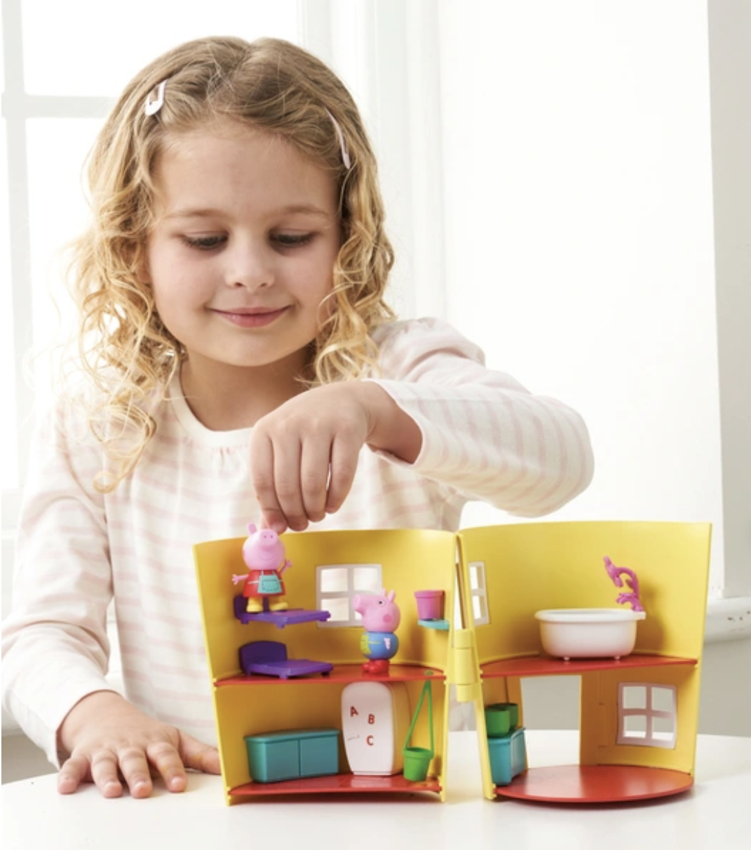 🇬🇧 Peppa Pig Peppa’s Playhouse Pot Playset | Lazada PH