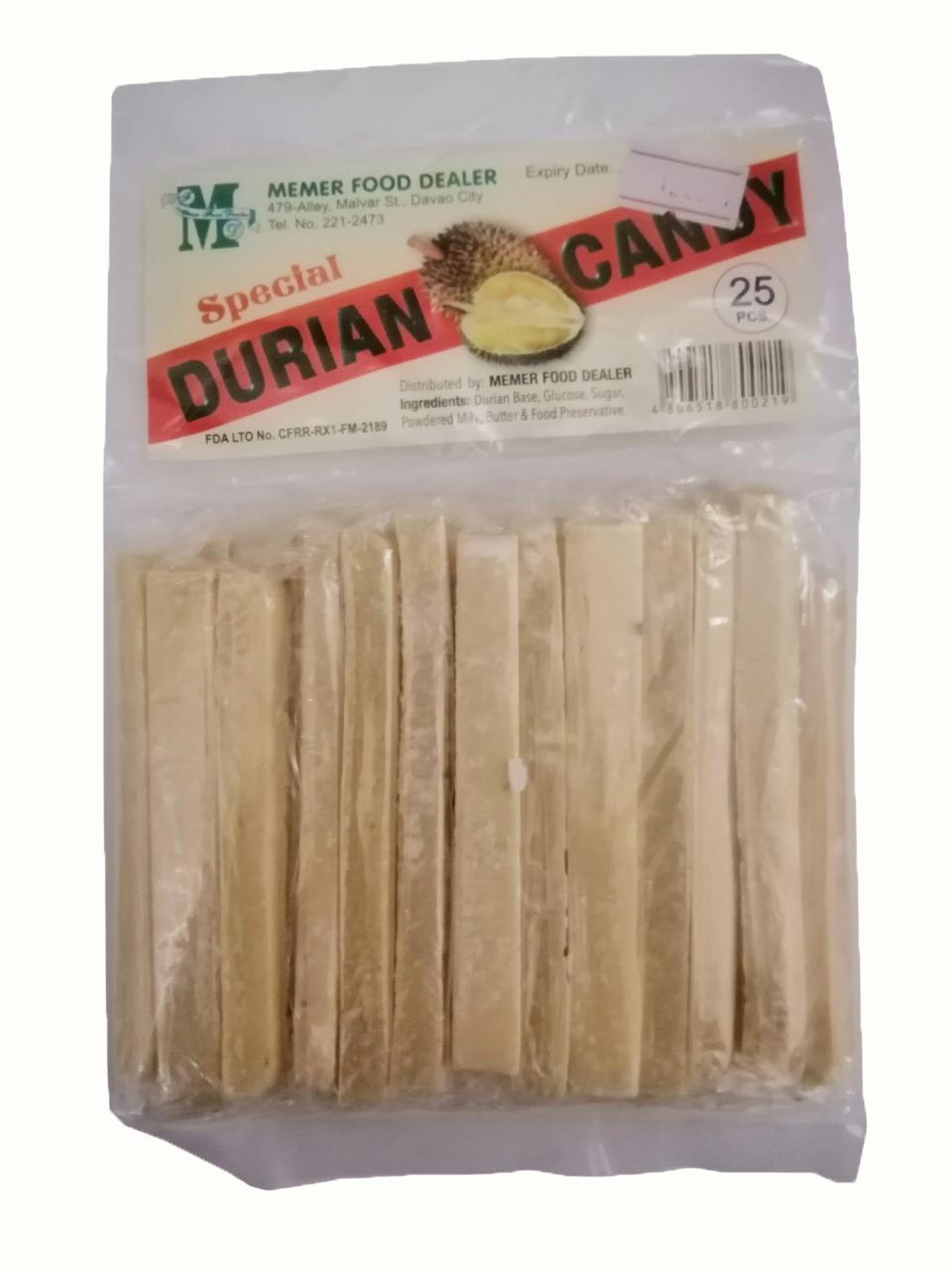 Pasalubong Durian Candy Stick Traditional and Native Delicacy Durian ...