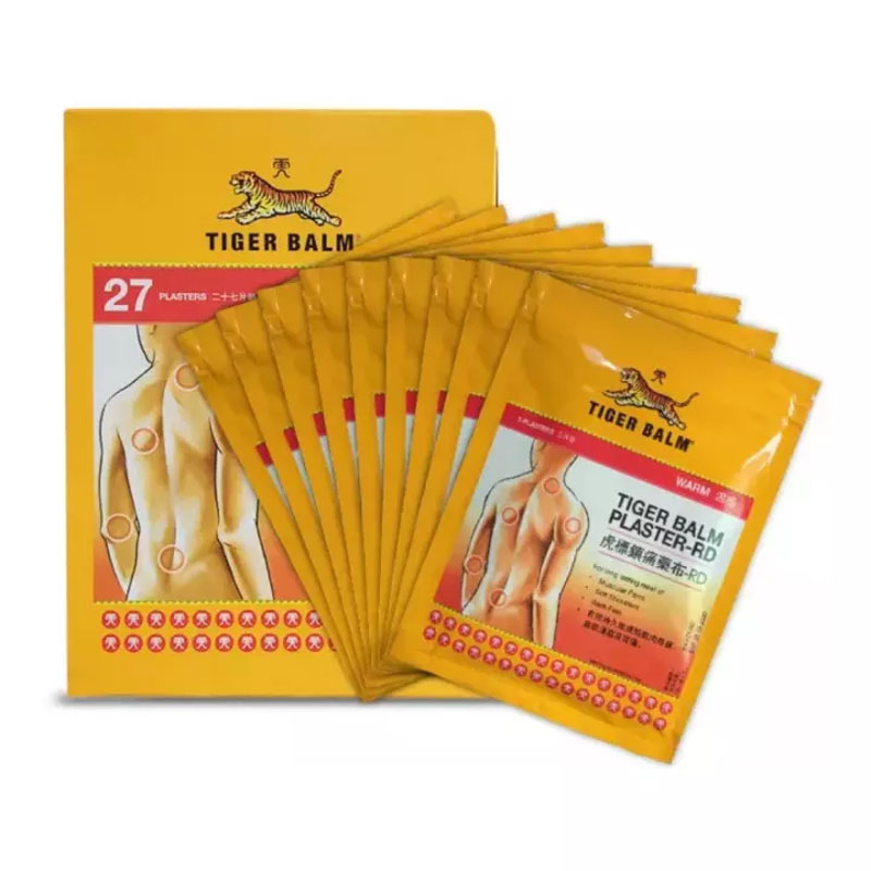 Tiger Balm Plaster (Warm) 10cm x 14cm (27 Patches) - for Back and ...