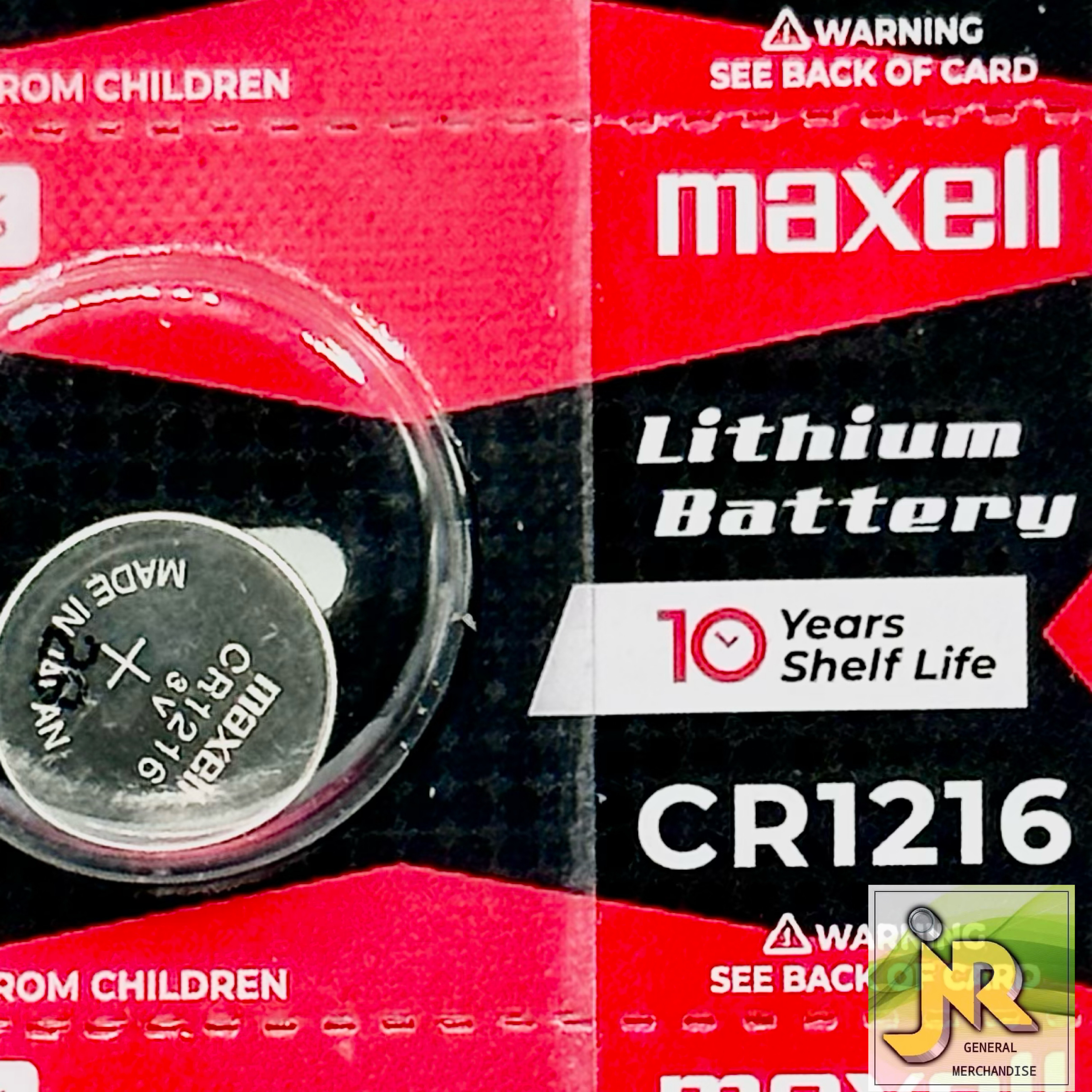 Maxell Lithium Battery CR1216 3V 1 PIECE | Lazada PH