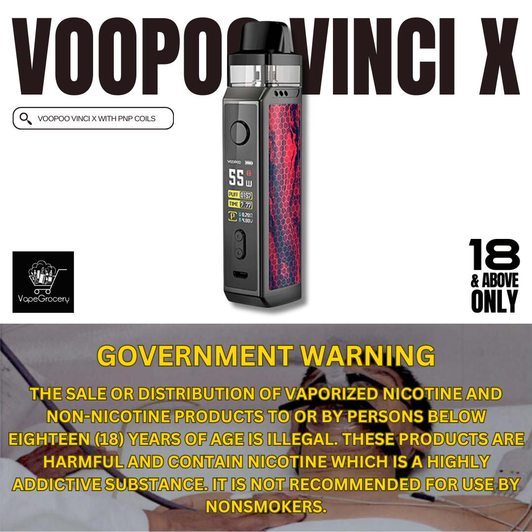 VOOPOO VINCI X WITH 5 COMPLIMENTARY PNP COILS | Lazada PH