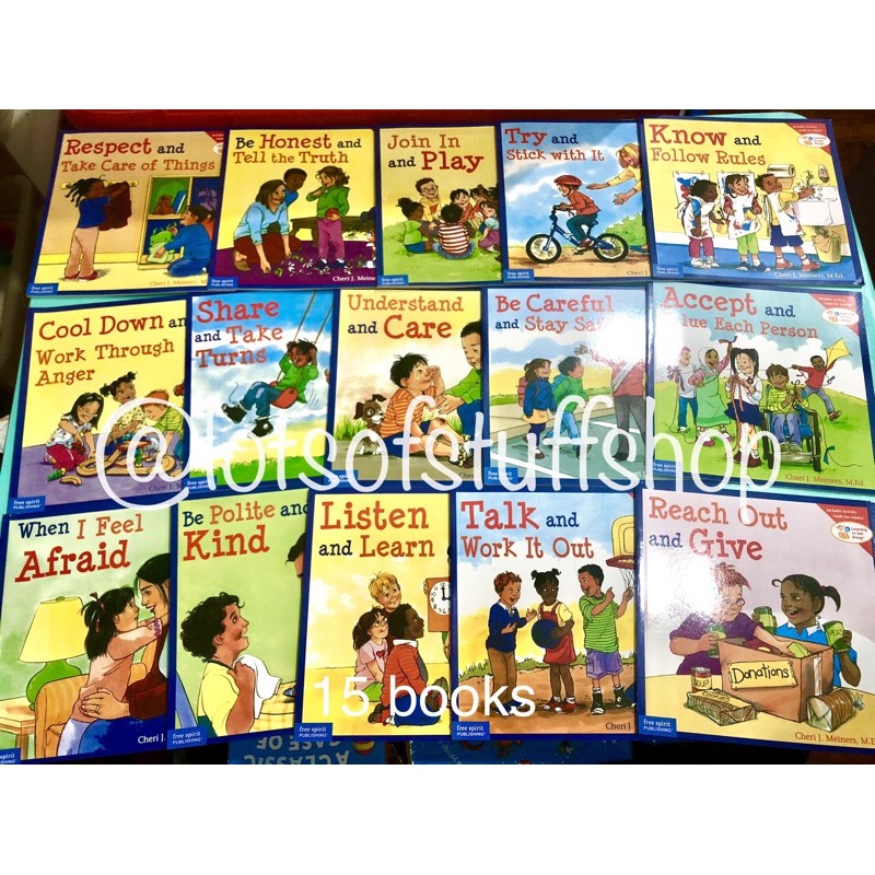 Values Learning to Get Along Children’s books With moral lesson Set of ...