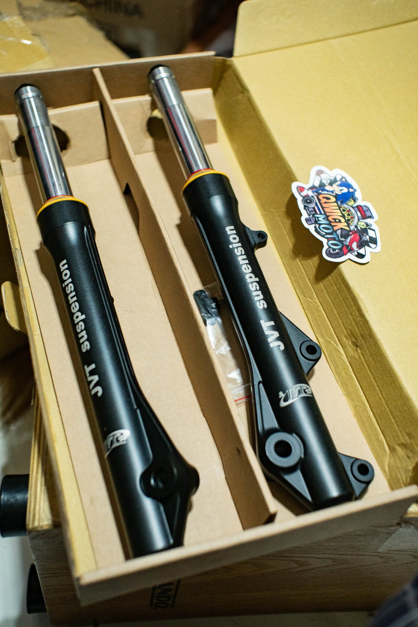 JVT FRONT SUSPENSION ADJUSTABLE PRELOAD FOR HONDA CLICK 125/150 NO T ...