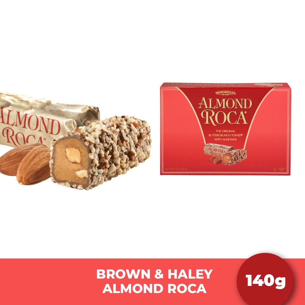 Brown Haley Almond Roca Chocolate Gift Box 140g | Lazada PH