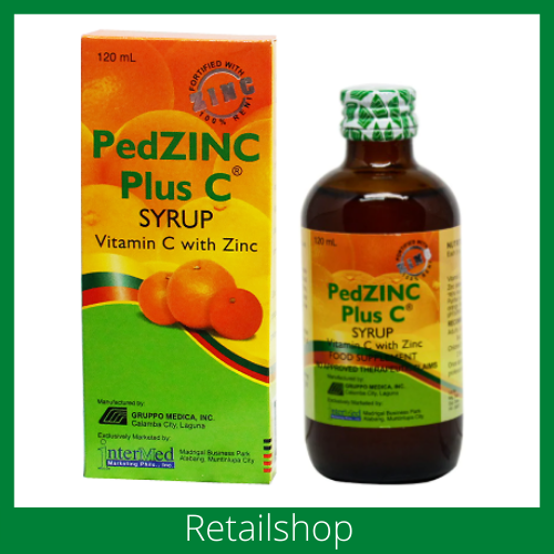 Pedzinc Plus Vitamin C with Zinc Syrup 120ml | Lazada PH