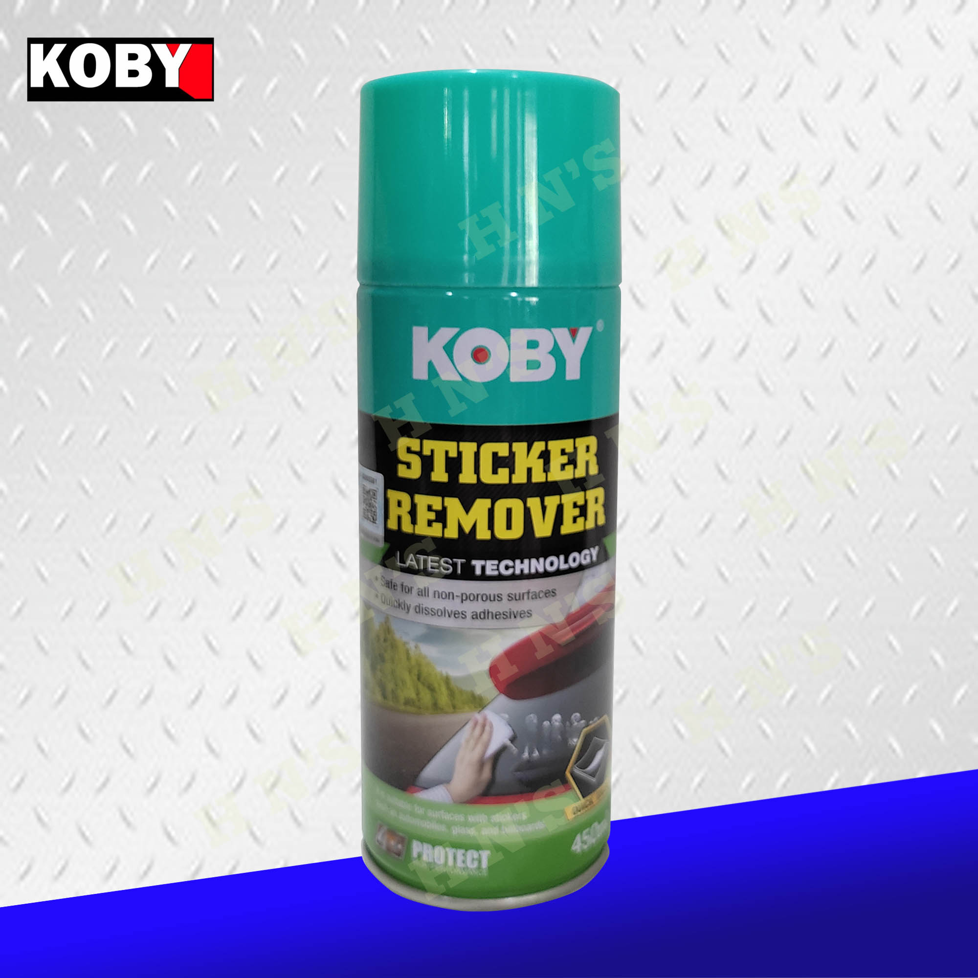 Koby Sticker Remover / Label Remover 450ml ( for car motorcycle or any ...