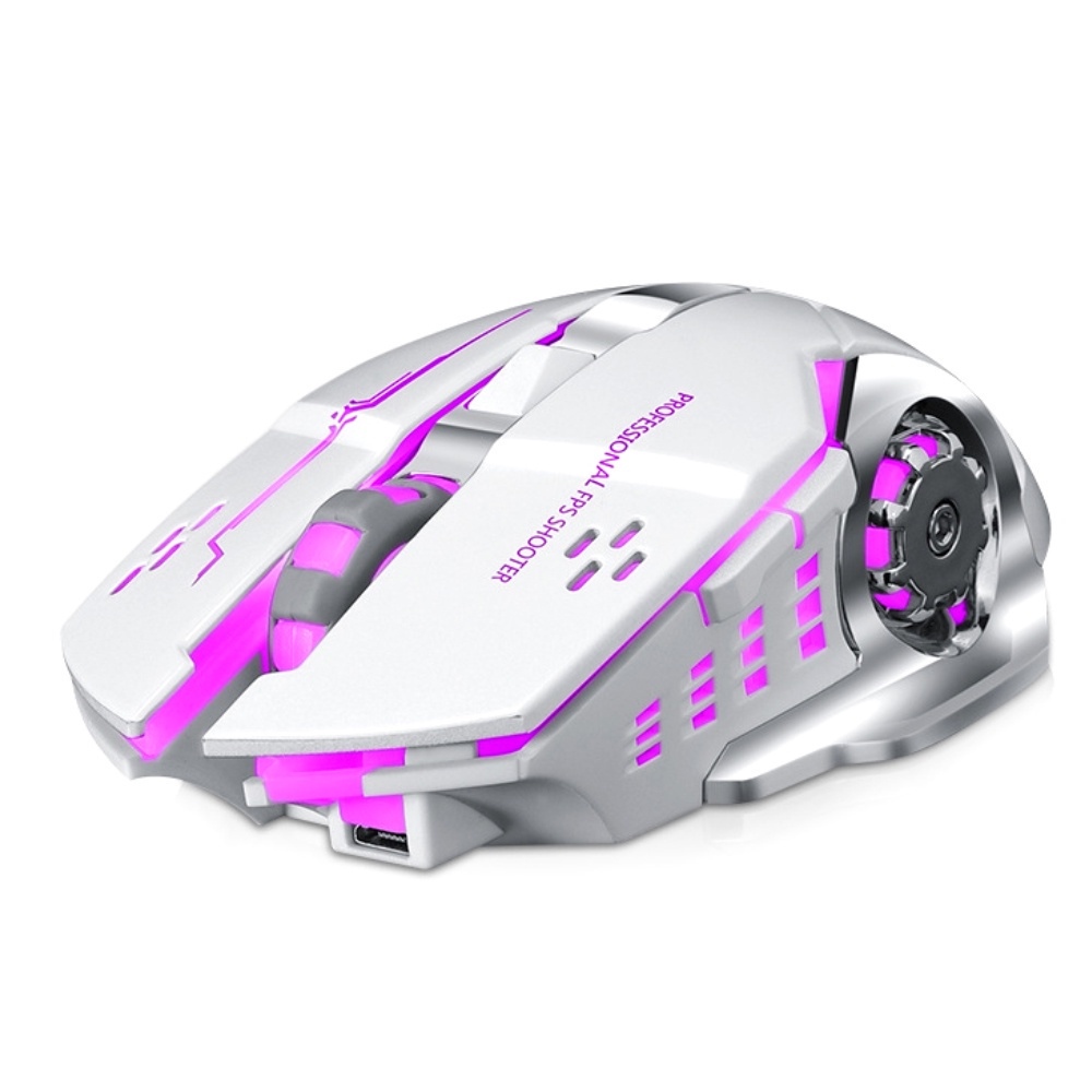 Wireless Bluetooth Mouse Gaming Office Home Charging Mice 7 Breathing ...