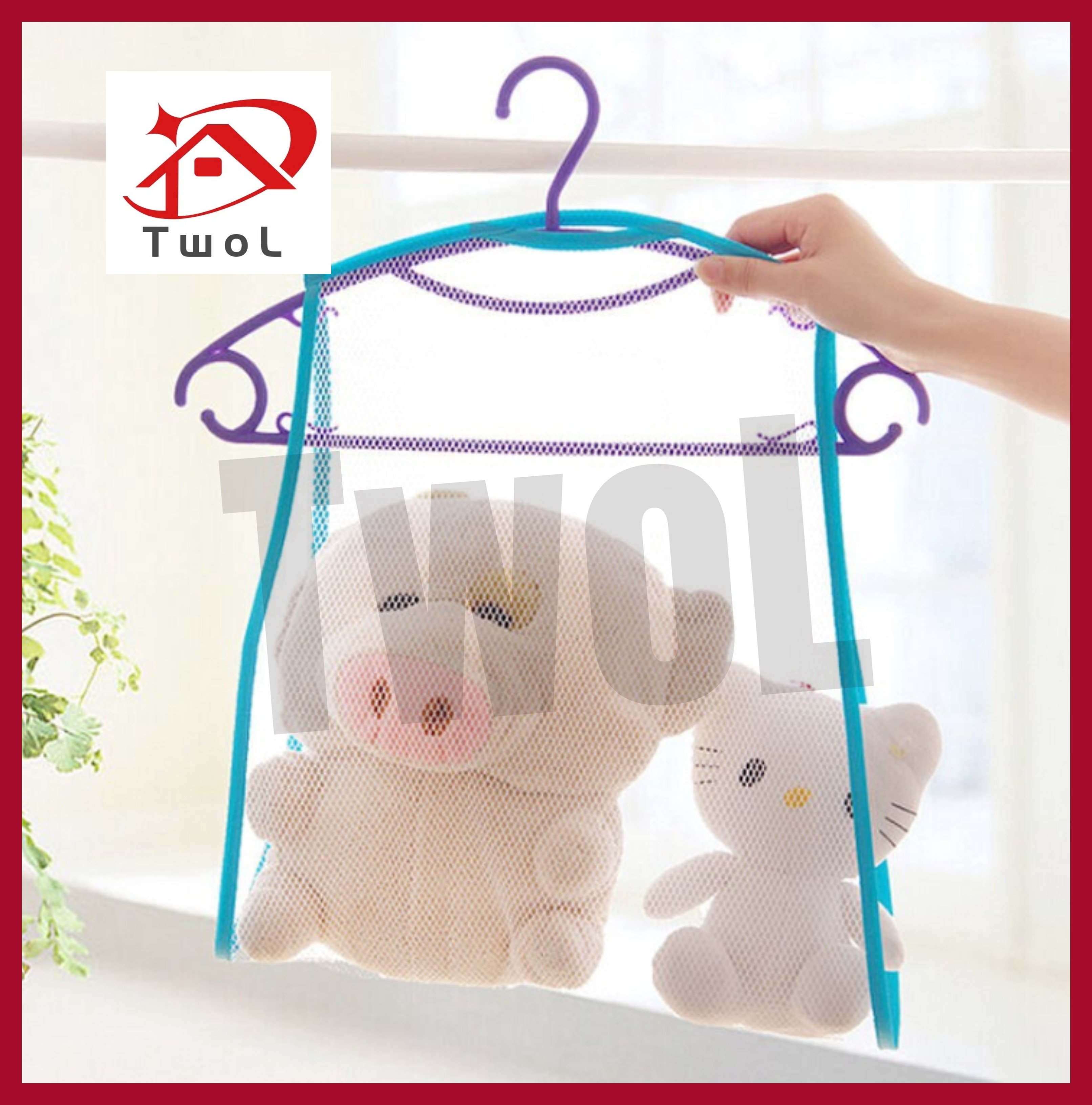 TwoL Drying and Hanging Net Pillow Drying and Hanging Net Children's ...