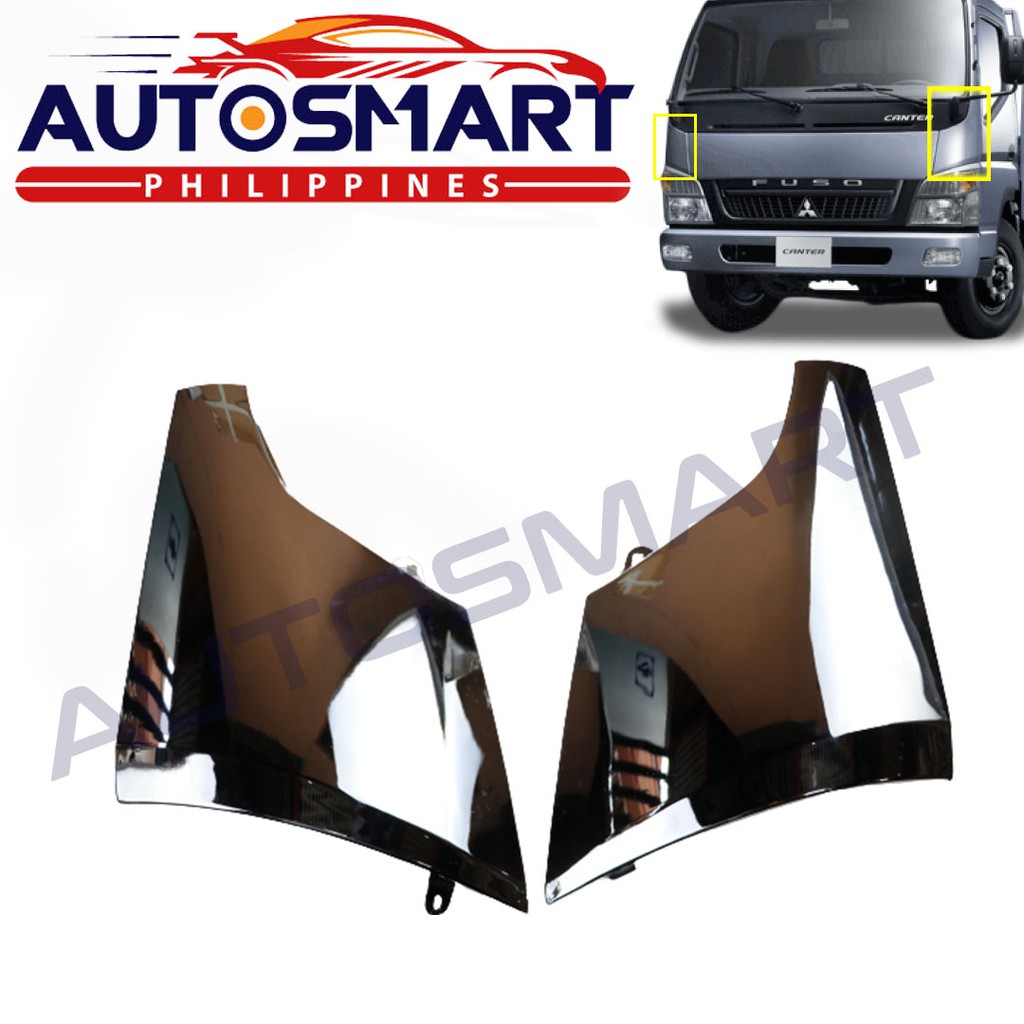 Mitsubishi Fuso Canter Eagle Eye Chrome Side Panel Set | Lazada PH