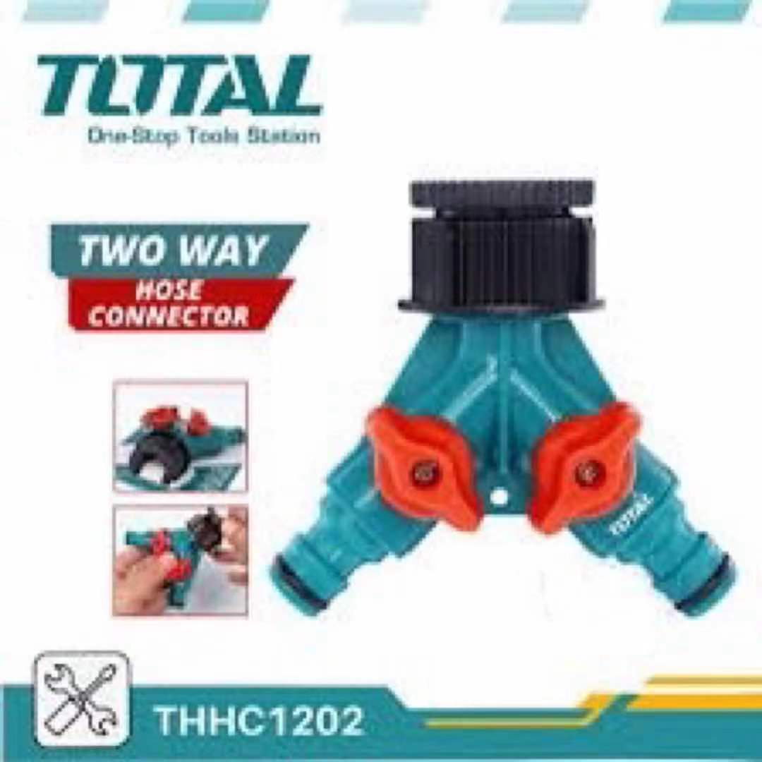 Total THHC1202 Two-way Y Swivel Coupling (for 1” and 3/4” taps) 2 Way Y ...