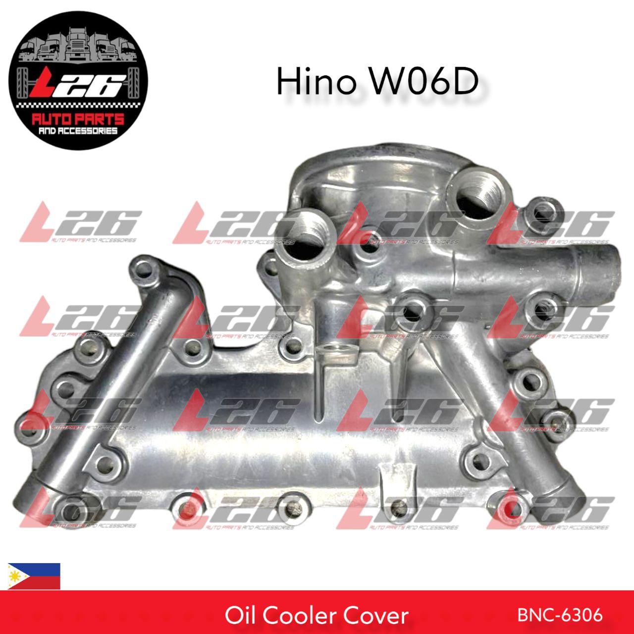 Hino W06D OIL COOLER COVER BNC-6306 15711-1430 | Lazada PH