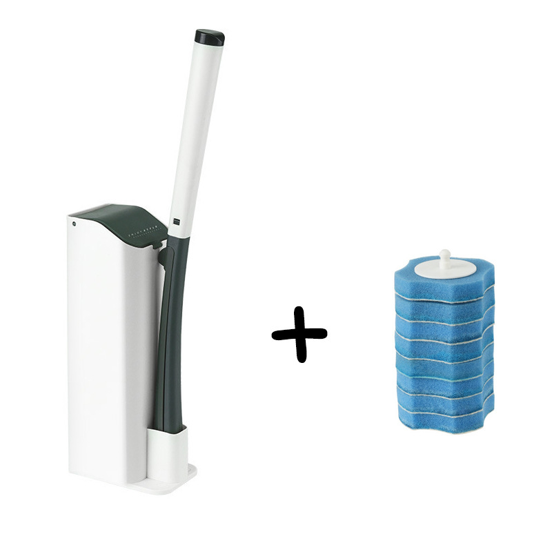 Ms. Clean Disposable toilet brush toilet cleaning system household ...
