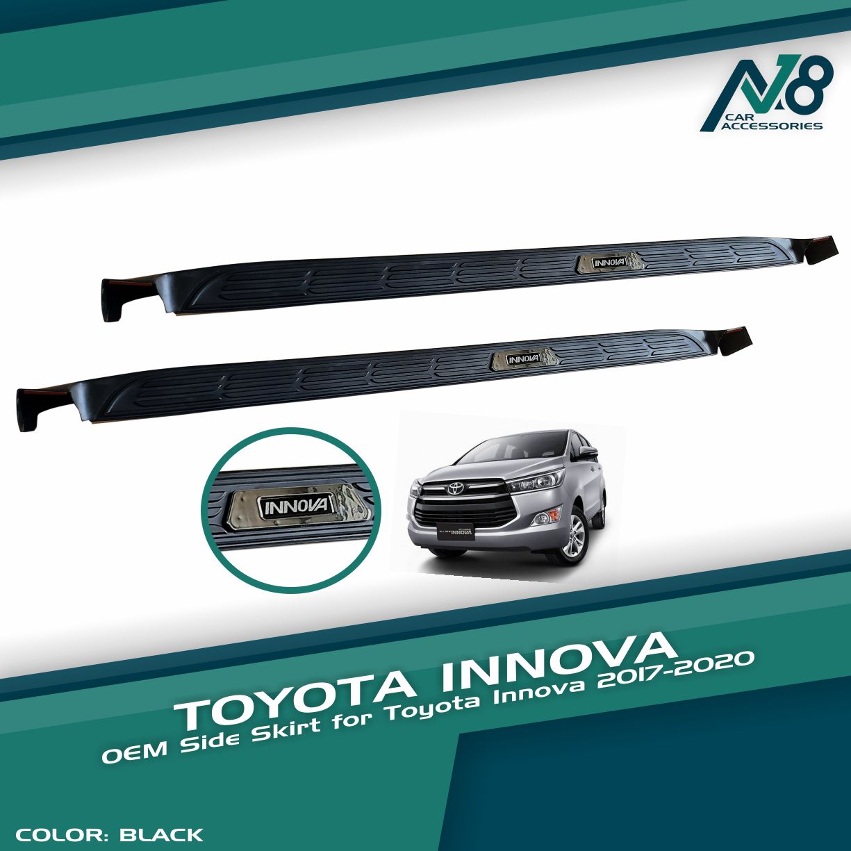 Toyota Innova Stepboard 2017-2020 | Lazada PH