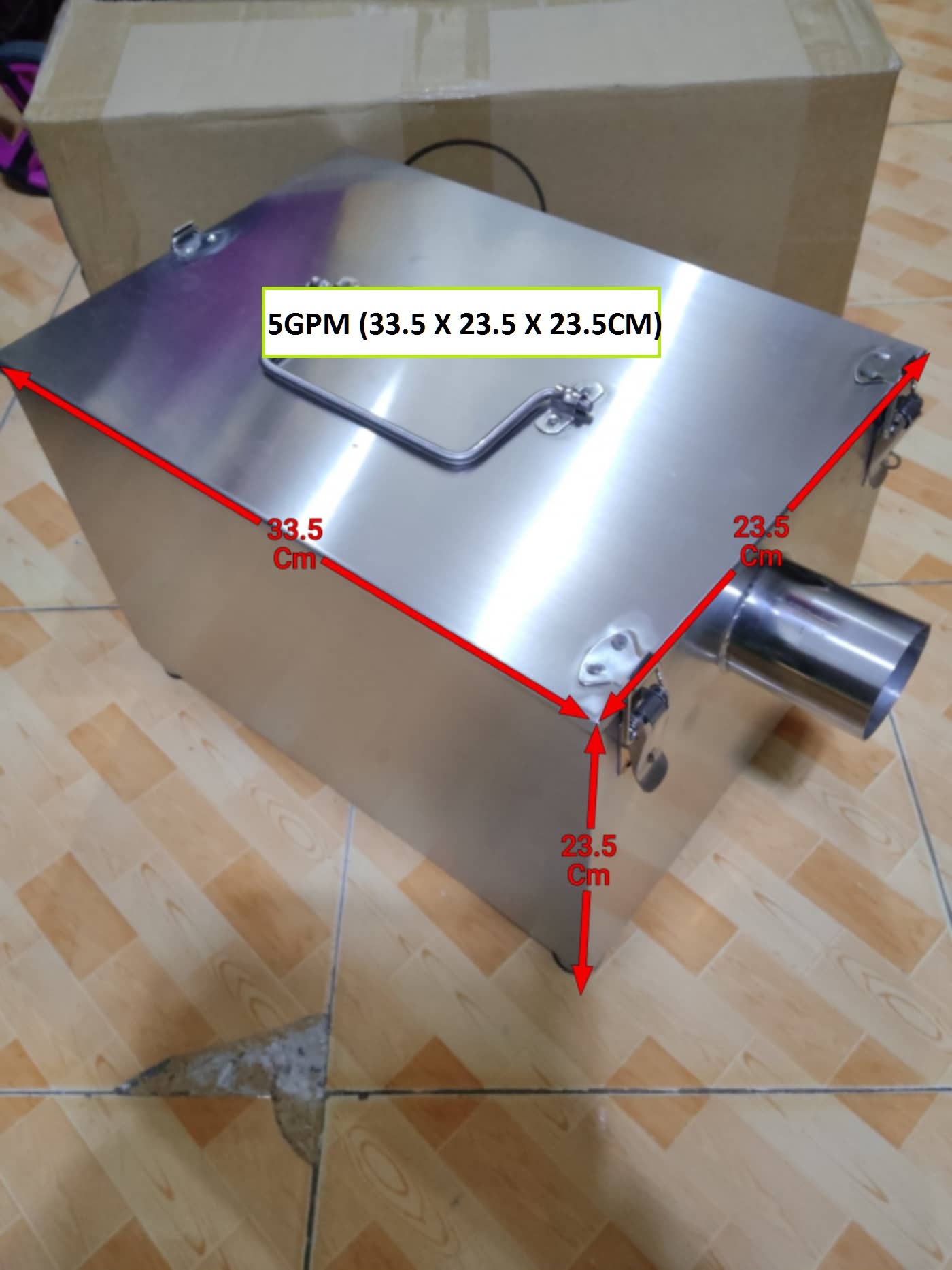 5 GPM GREASE TRAP SIDE INLET | Lazada PH