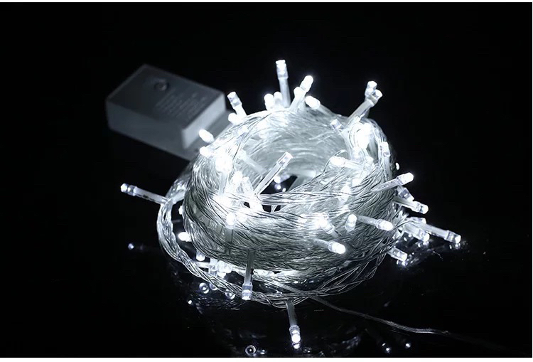 [COD] Christmas Light 10 Meter 100 LED with Control Panel and End ...