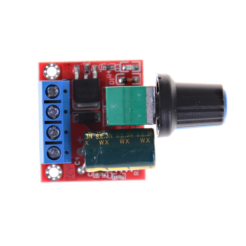 JKM Mini DC Motor PWM Speed Controller 5A 4.5V-35V Speed Control Switch ...
