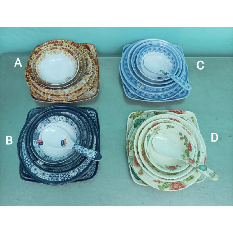 Melaware Plate / Bowl / Spoon ( sold separately ) | Lazada PH