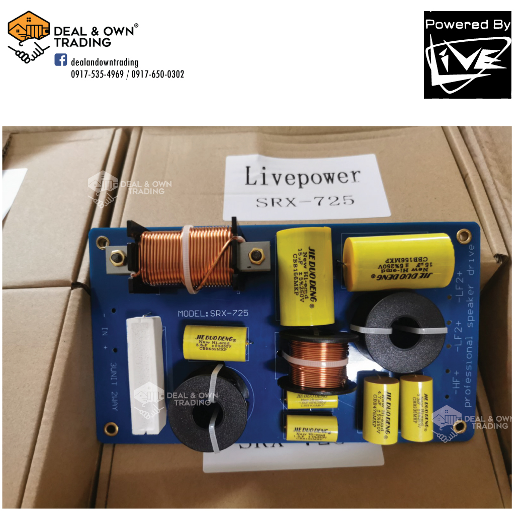 Livepower SRX-725/JBL-725 Crossover | Lazada PH