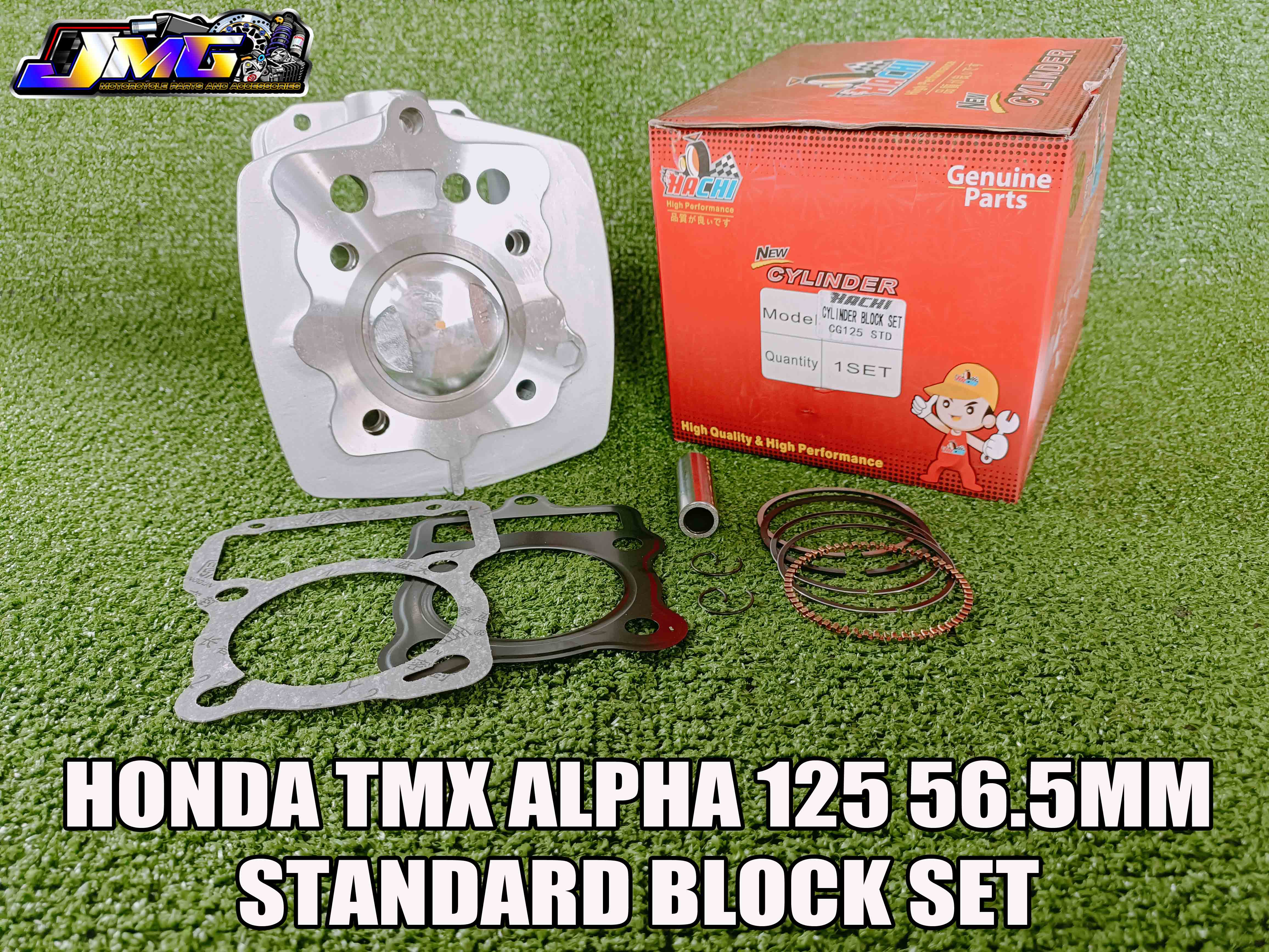 HACHI HONDA TMX 125 ALPHA 56.5MM STANDARD BLOCK SET | Lazada PH