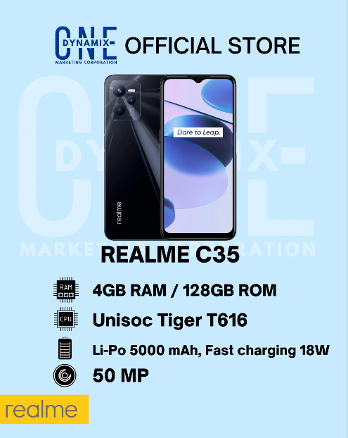 Realme C35 4GB RAM + 128GB ROM | Lazada PH