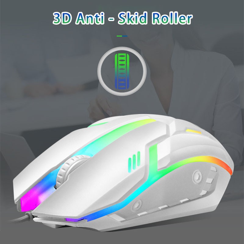 FIREWOLF M1 USB Wired Gaming Mouse High configuration With Backlight ...