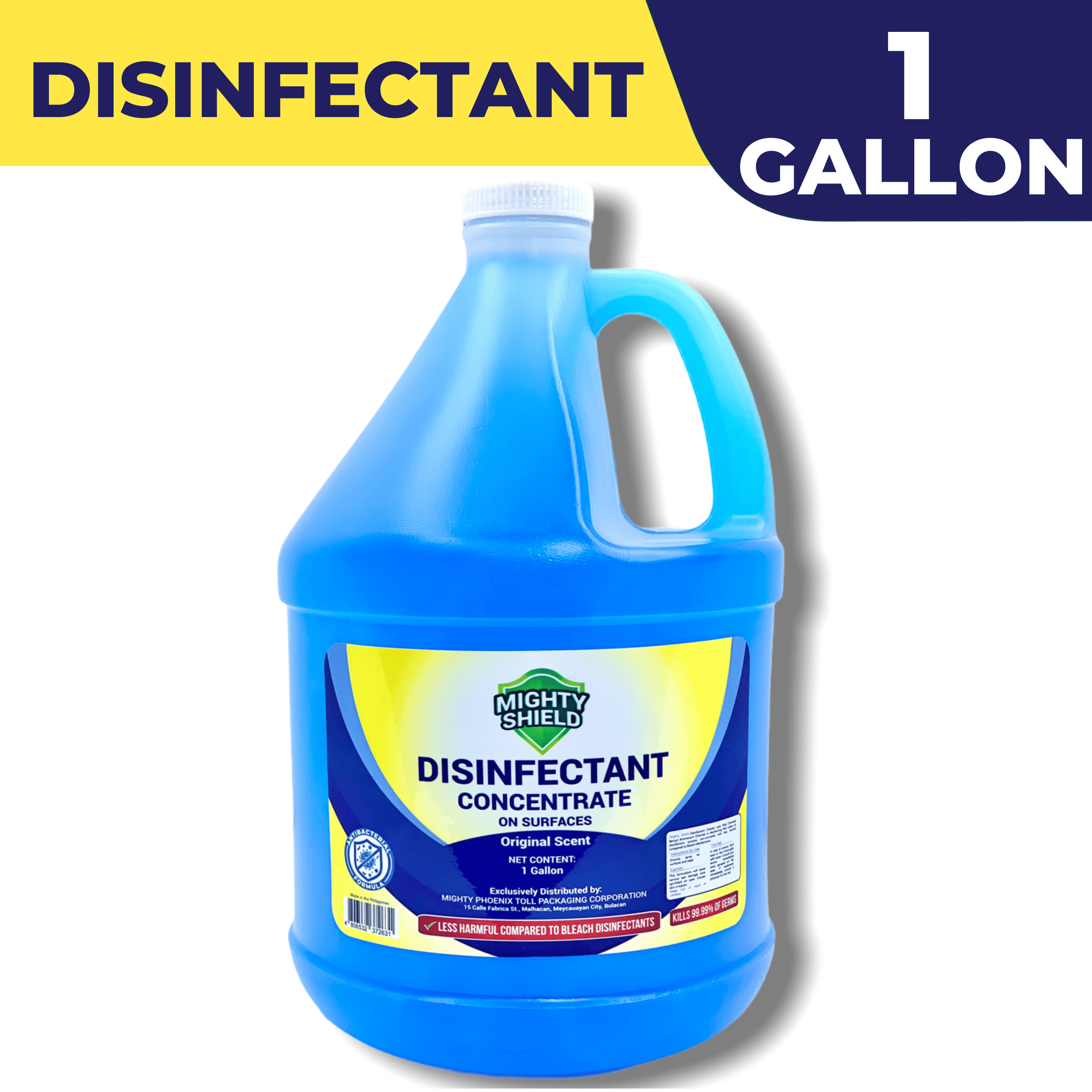 Mighty Shield DISINFECTANT CONCENTRATE 1 GALLON - SHIELD DISINFECTANT GALLON | Lazada PH